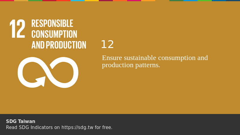 SDG 12 Responsible Consumption and Production | English | SDG Indicators
